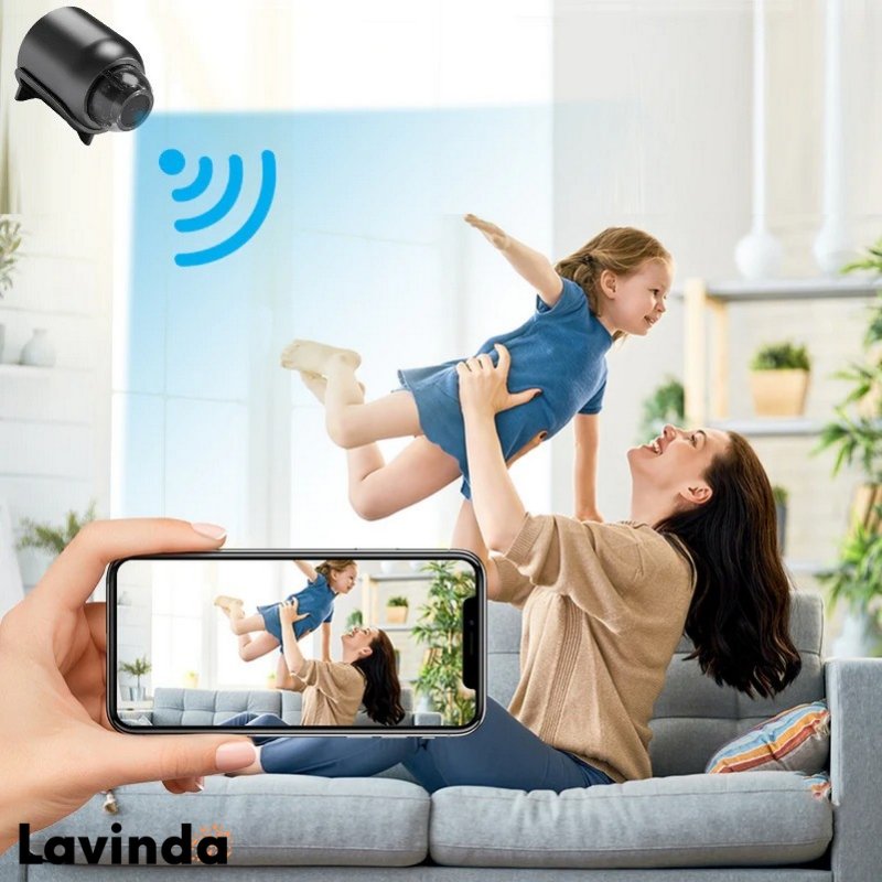Lavinda MiniCam™ Behalten Sie alles von Ihrem Handy aus im Auge – Pylomo