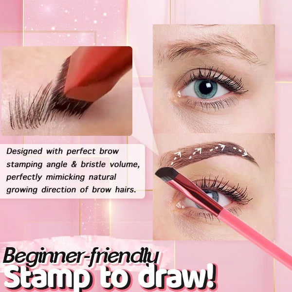 Stamp'nGo™ 4D Haarstrich-Brauenstempel-Pinsel (1+1 GRATIS) – Pylomo